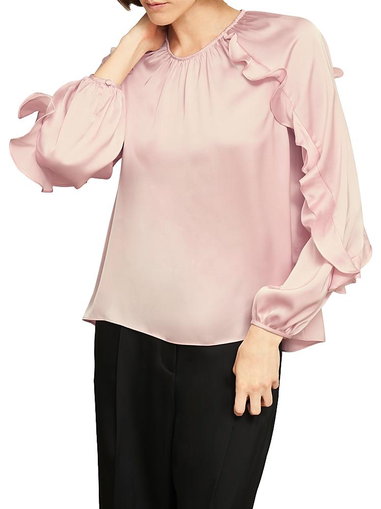 HOBBS LONDON Babbington Ruffled Top